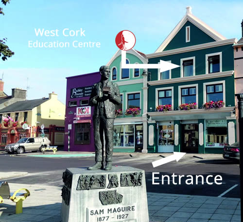 Contact - West Cork Education Centre CPD Courses for Teachers and Educators